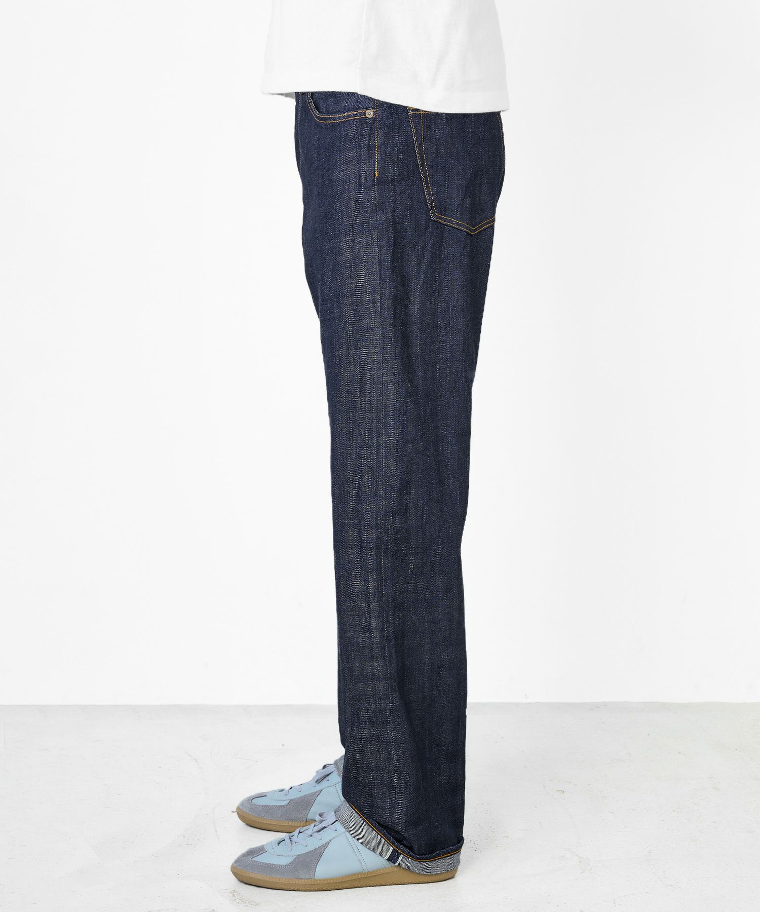 【JAPAN BLUE JEANS】J555 (直営限定) ルーズモデル スビンゴールド綿セルヴィッチ | デニム研究所 by JAPAN ...